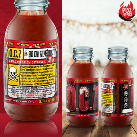 Będzie Piekło - ostre sosy, papryki, kapsaicyna, Naga Jolokia, Carolina ...